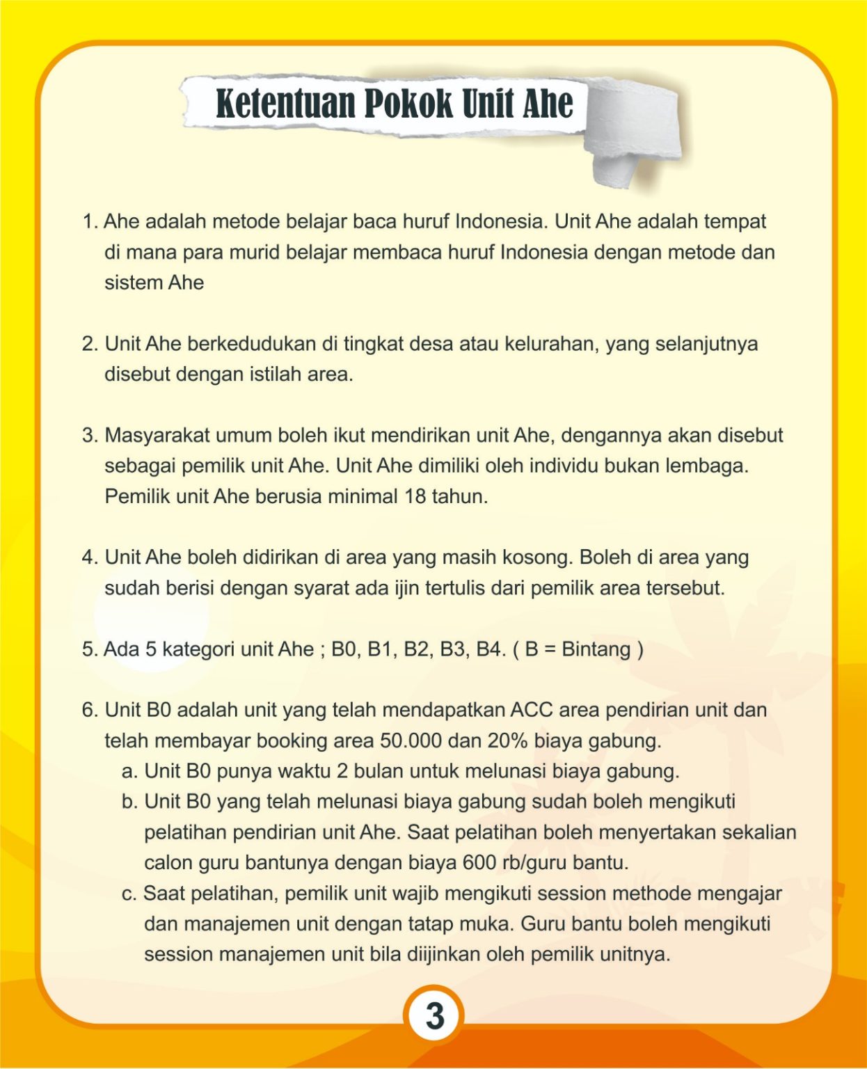 Ahe – Kemitraan Ahe